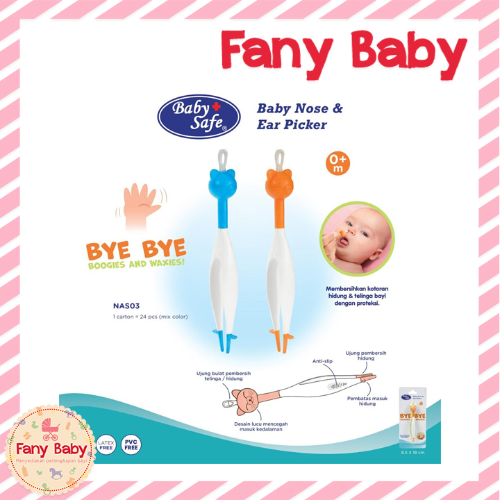 Jual BABY SAFE BABY NOSE EAR PICKER | Shopee Indonesia