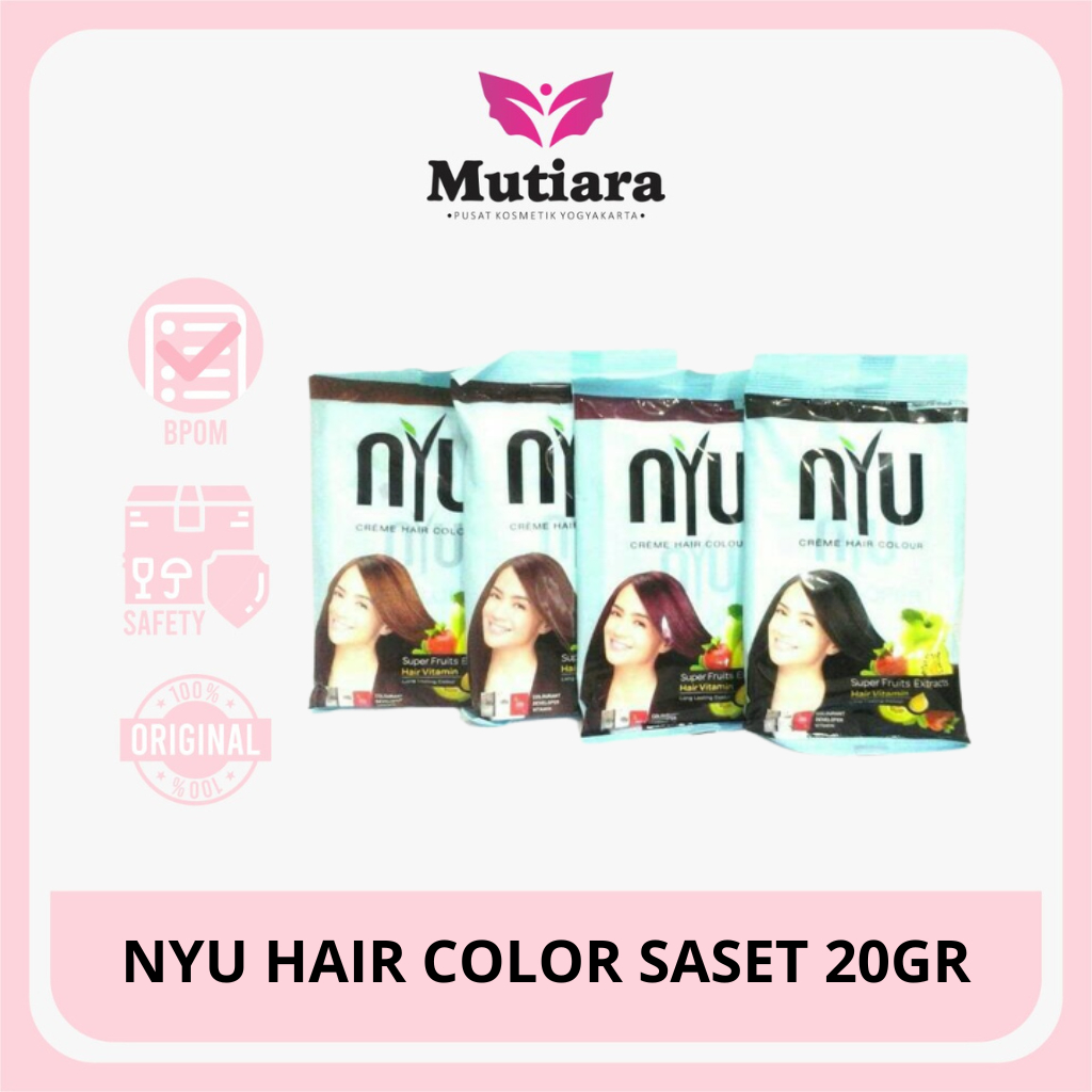 Jual NYU HAIR COLOR SACHET 20GR | Shopee Indonesia