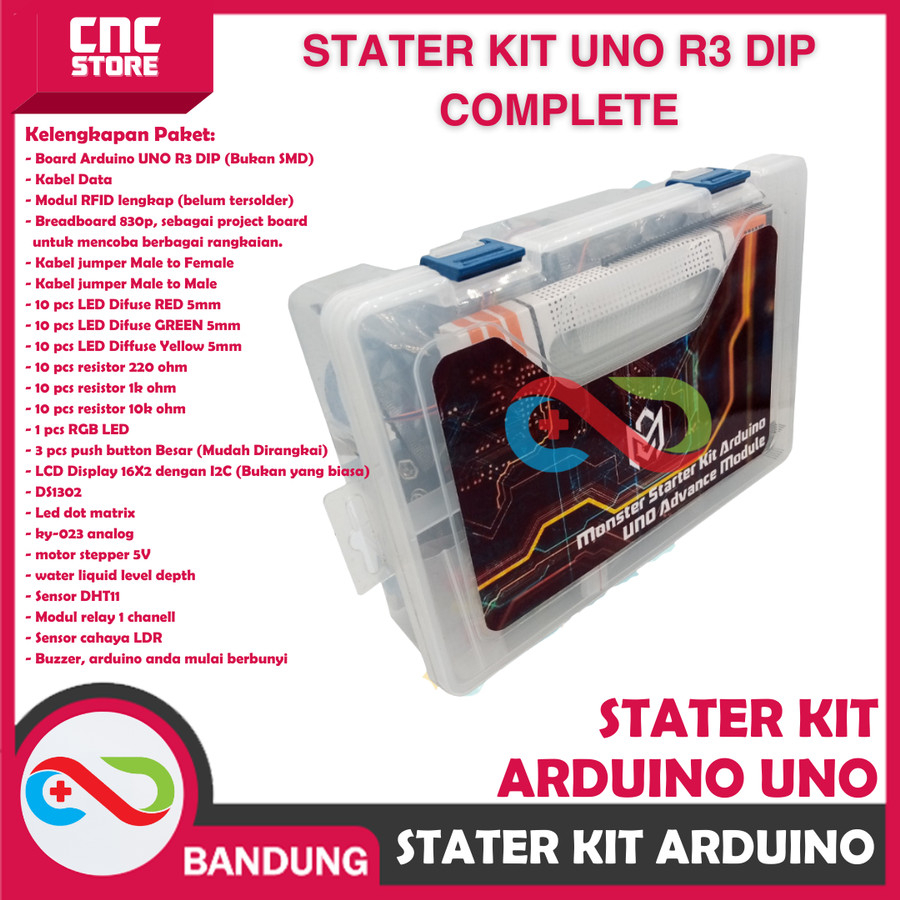 Jual ARDUINO STARTER KIT PAKET LENGKAP UNO MONSTER KIT | Shopee Indonesia Jual ARDUINO STARTER KIT PAKET LENGKAP UNO MONSTER KIT | Shopee Indonesia