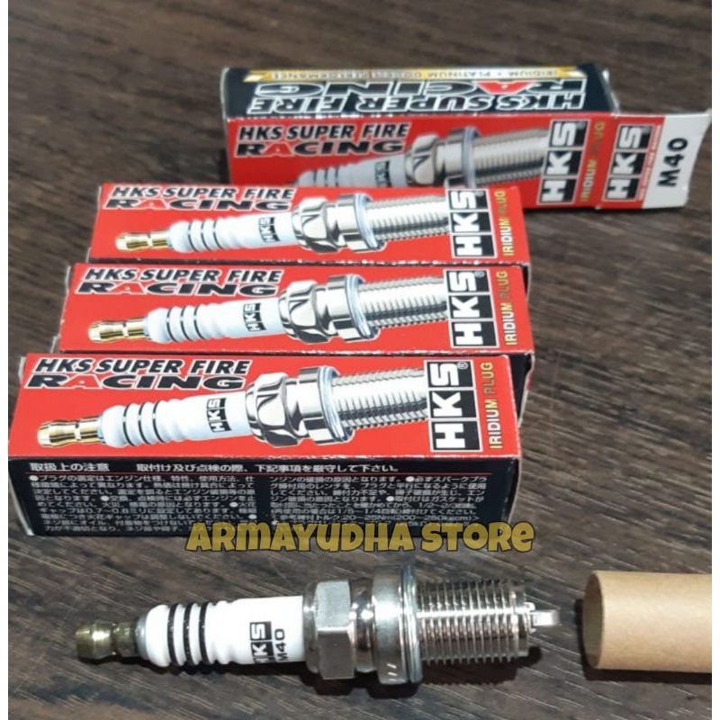 Jual Busi racing HKS Superfire M40 Lancer GTi CB5 GLxi CK4 Evo 1 2 3 | Shopee Indonesia