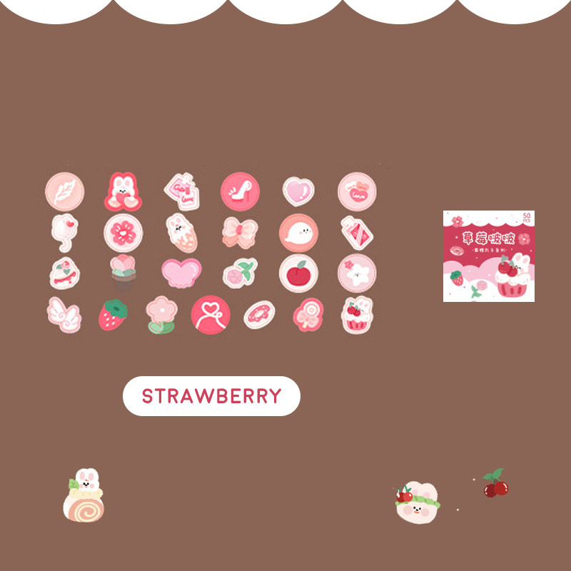 Jual Tiny Box of Colors Flakes Stickers / Stiker Set Box Mini / Stiker ...