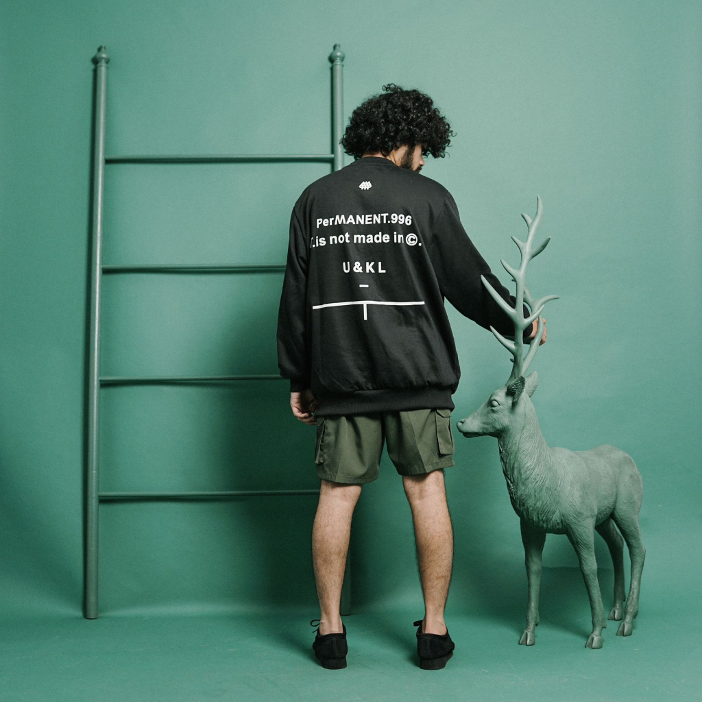 Jual UNKL347 Sweater Lengan Panjang Warna Black Simple CMRR | Shopee ...