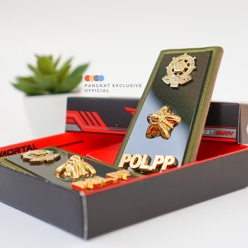 Jual EXCLUSIVE- PANGKAT SATPOL PP GOLONGAN 3D LOGO BESAR - Pangkat ...