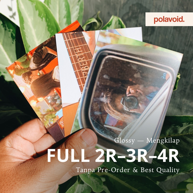 Jual (GLOSSY) CETAK FOTO FULL 2R,3R,4R TANPA PRE ORDER | Shopee Indonesia