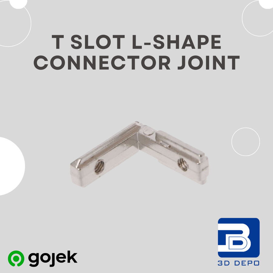 Jual T Slot L-Shape 2020 Aluminum Profile Interior Corner Connector ...