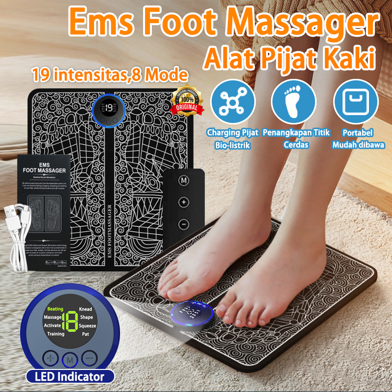 Jual Alat Pijat Kaki Terapi Electric/Ems Foot Massager Original/Alat ...