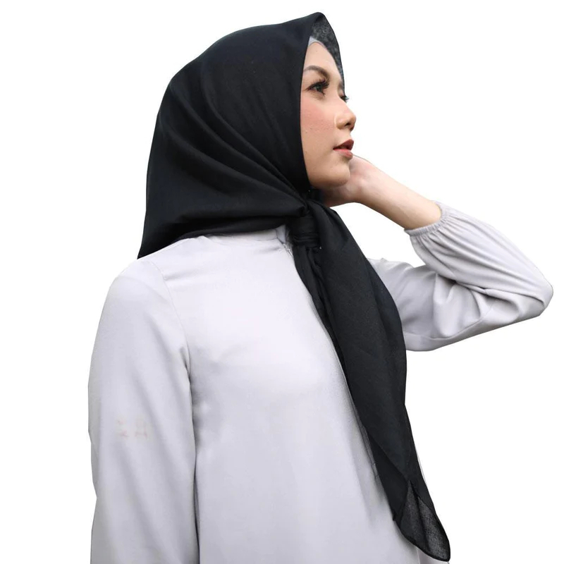 Jual ELZATTA HIJAB KERUDUNG JILBAB SEGI EMPAT SEGIEMPAT POLOS KEISHA ...