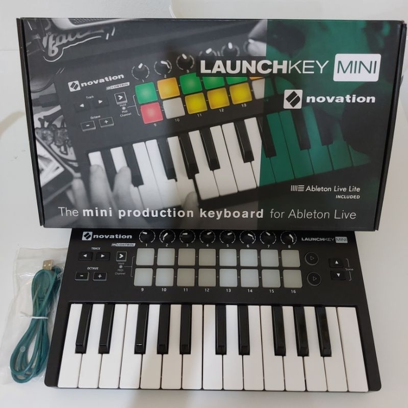 Jual [Preloved] MIDI Novation Launchkey Mini MKII MK2 25 keys | Shopee ...