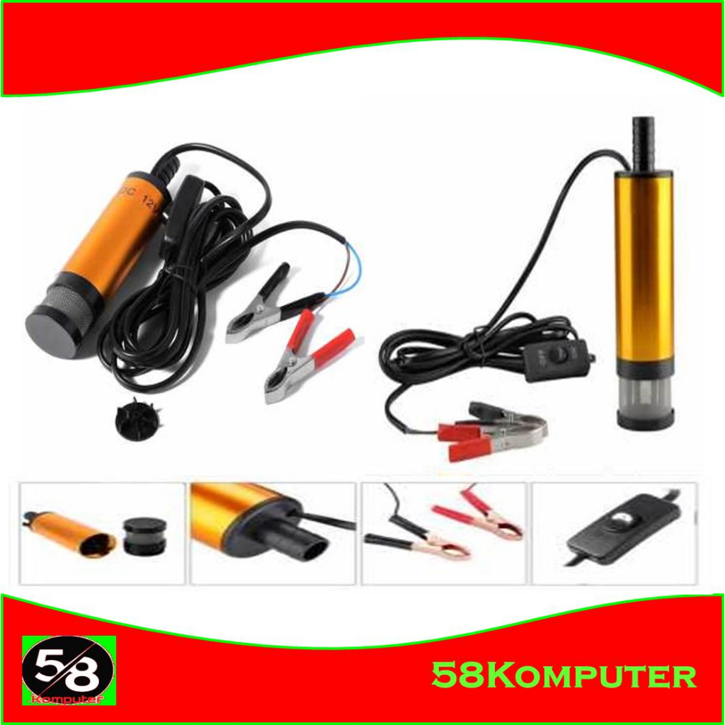 Jual Pompa Transfer Oli Bensin Mobil Elektrik 12v Alat Pemindah ...