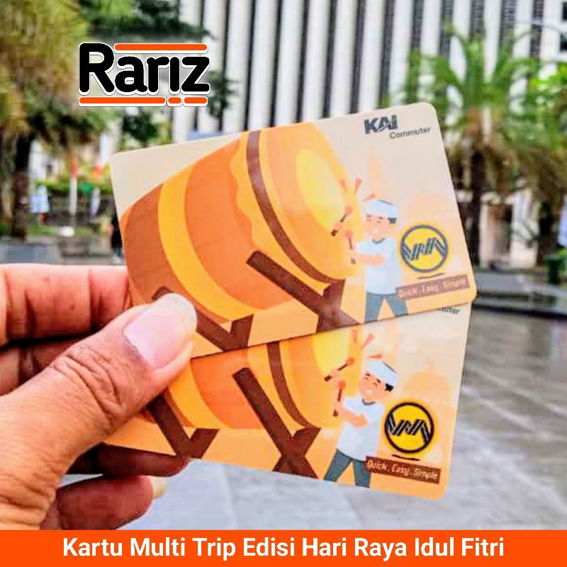 Jual Kartu Multi Trip KAI Commuter Line Hari Raya Idul Fitri KMT KRL Kereta E-Ticket | Shopee ...