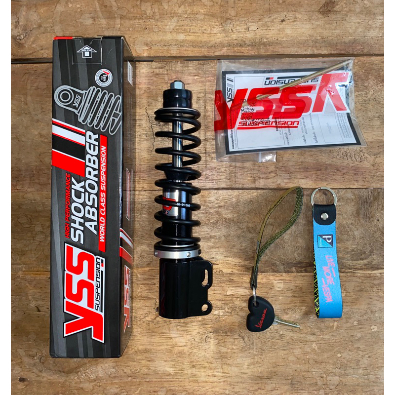 Jual Shock YSS X PRO Low 185mm front vespa matic | Shopee Indonesia