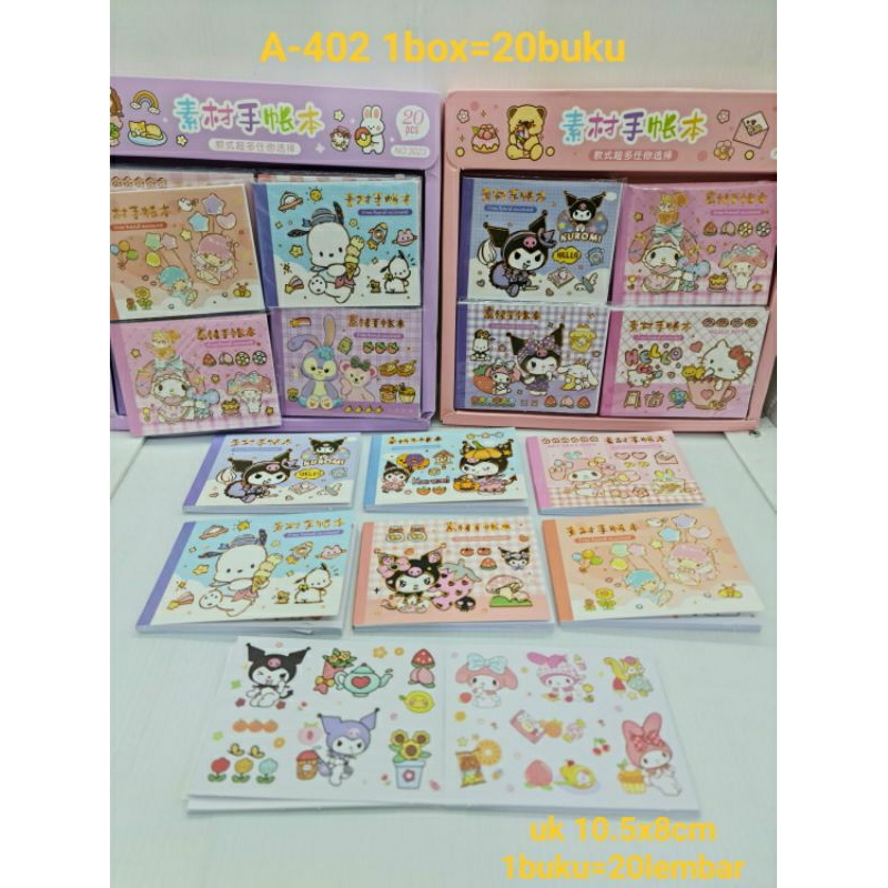 Jual Stiker buku pokemon, Lotso dan sanrio | Shopee Indonesia