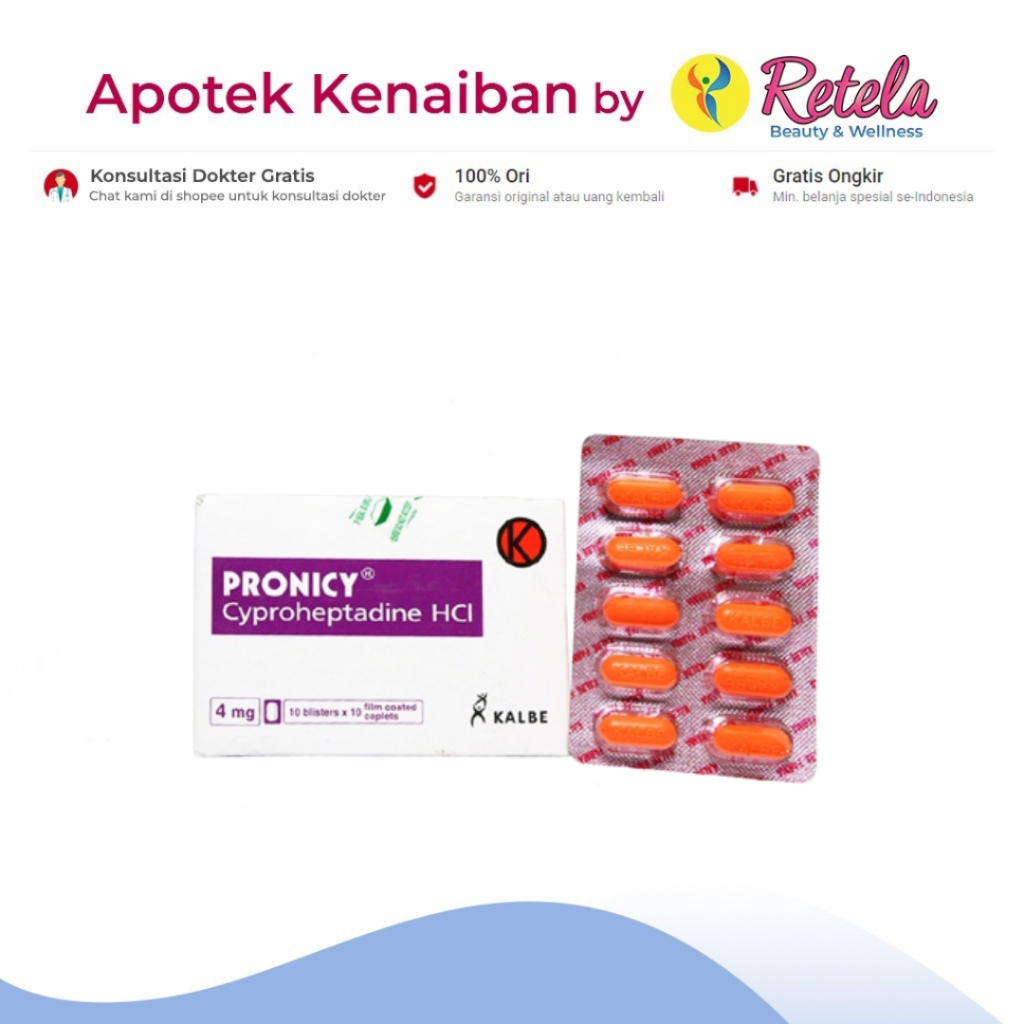 Jual PRONICY 4MG 1 BLISTER 10 TABLET | Shopee Indonesia
