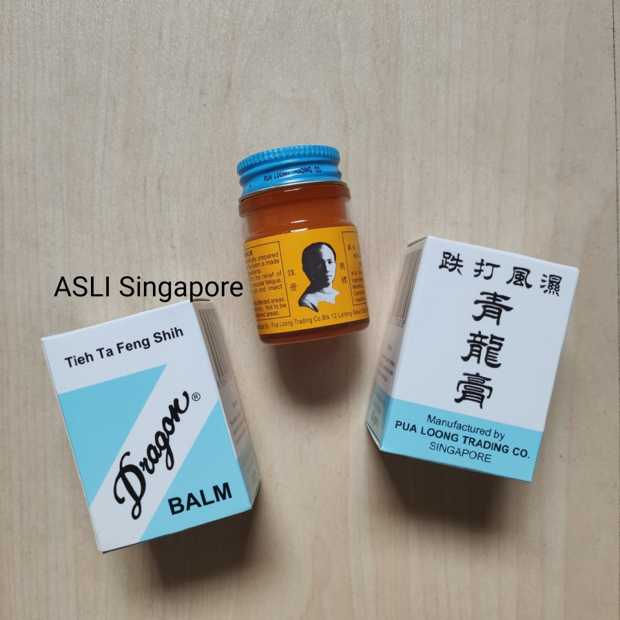 Jual Tieh Ta Feng Shih Dragon Balm Singapore Balsem Rematik Masuk Angin ...
