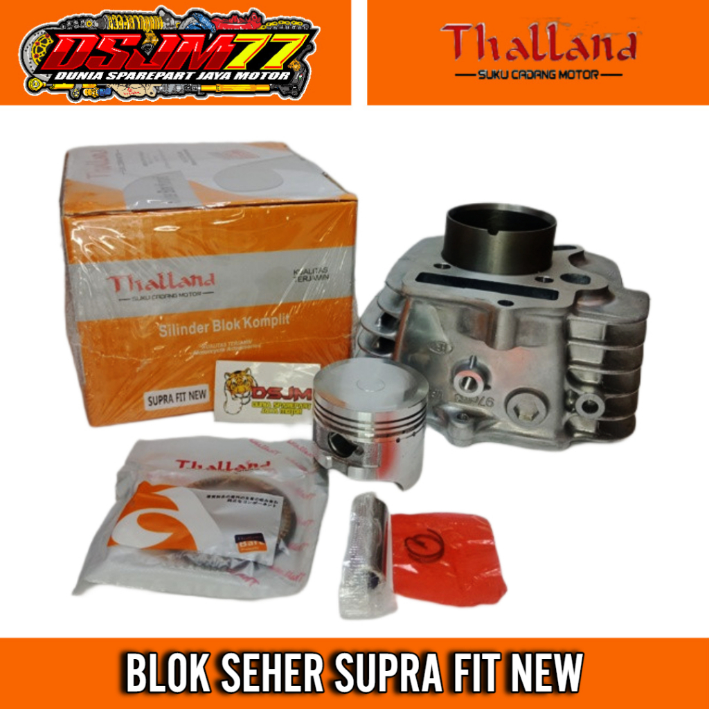 Jual Blok Seher SUPRA FIT NEW / Cylinder BLOK Komplit SUPRA FIT - FITNEW - LEGENDA THALLAND ...