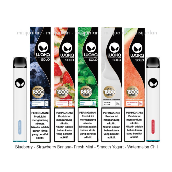 Jual RELX WAKA SOLO DISPOSABLE POD SEKALI PAKAI 1800 PUFF AUTHENTIC BY ...