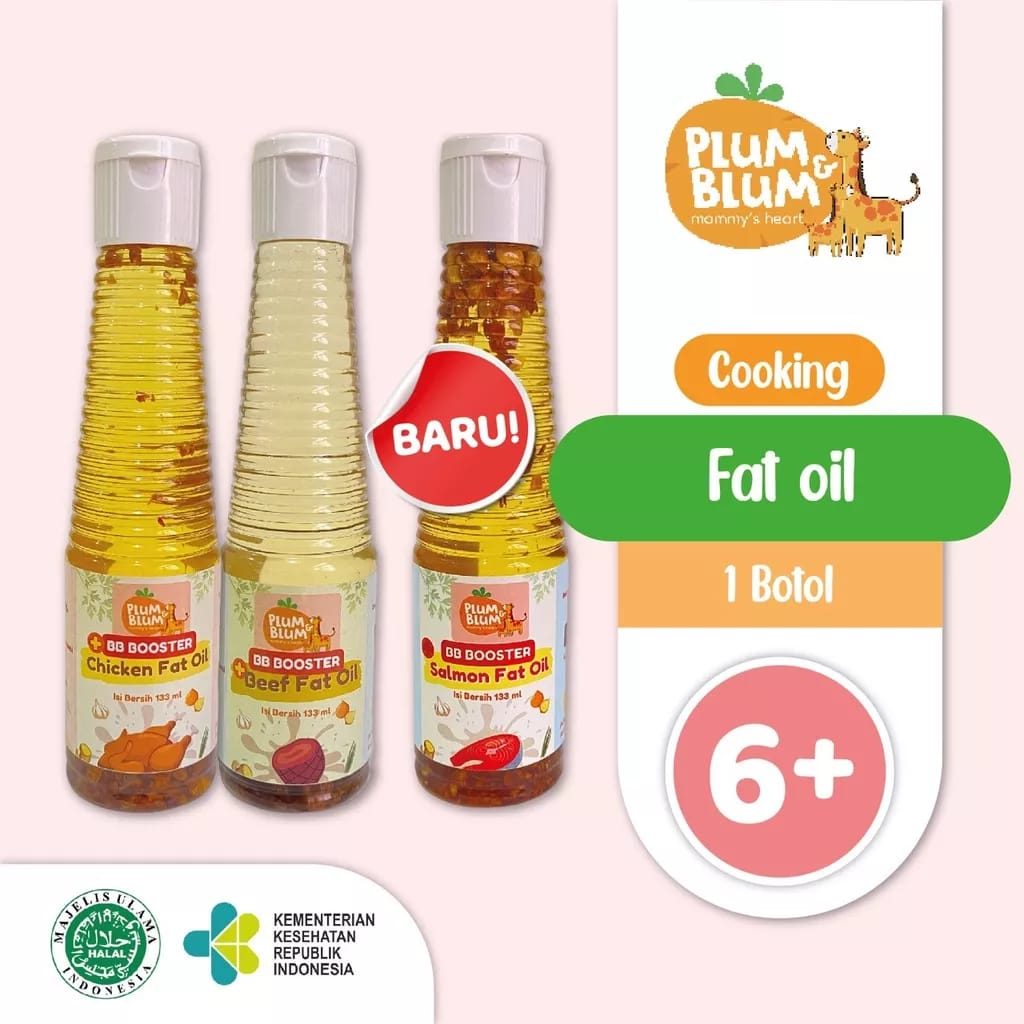 Jual Plum & Blum / Plum and Blum Minyak MPASI BB Booster / Coconut Oil ...