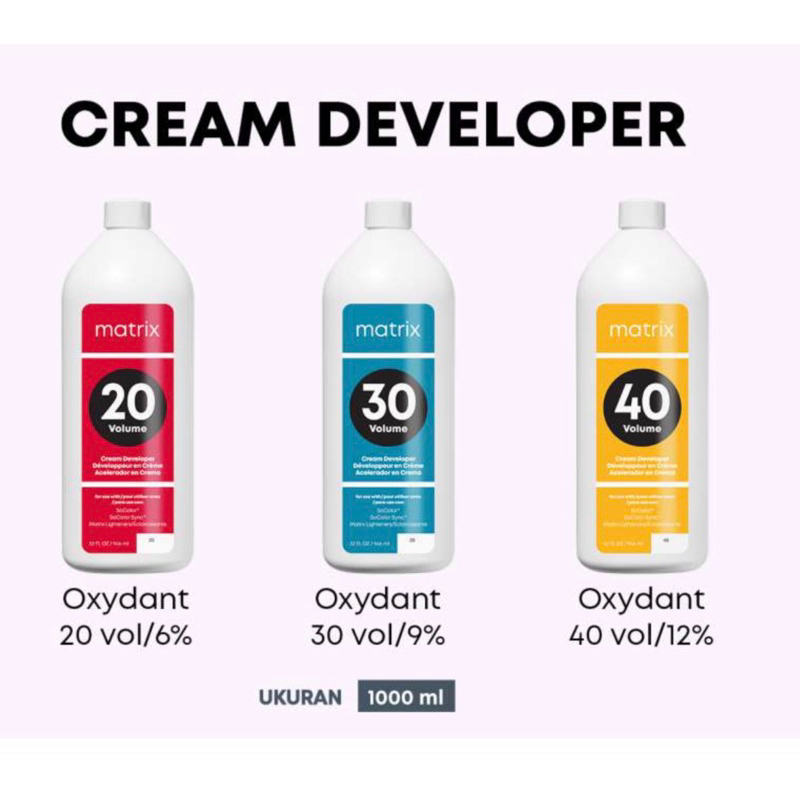 Jual MATRIX Oxydant 1000ml (1 Liter) oksidan matrix | Shopee Indonesia