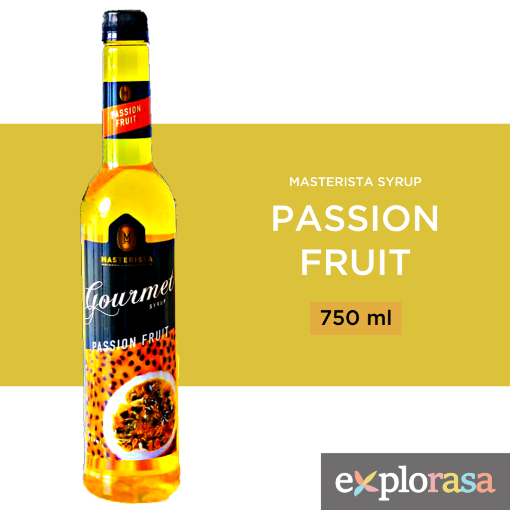 Jual Sirup/Syrup/Sirop Minuman Masterista - Passion Fruit Syrup ...