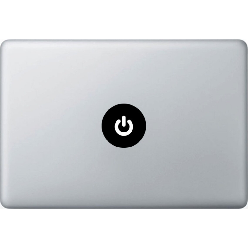 Jual Stiker Power Symbol - Laptop Decal Macbook Sticker | Shopee Indonesia