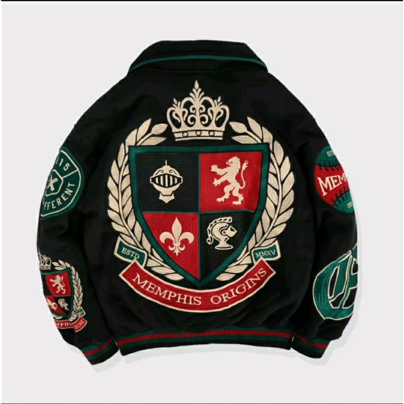 Jual MEMPHISORIGINS - VARSITY JACKET LIMITED EDITION - MEMPHIS ORIGINS ...