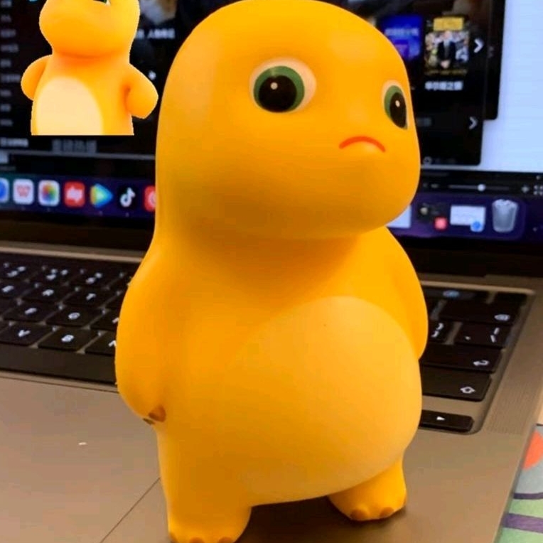 Jual READY ORI OFFICIAL Squishy Naloong Dino Dinosaurus Kadal Kuning 12 ...