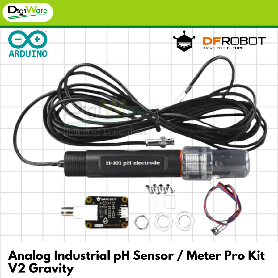 Jual Analog Industrial pH Sensor / Meter Pro Kit V2 Gravity | Shopee Indonesia