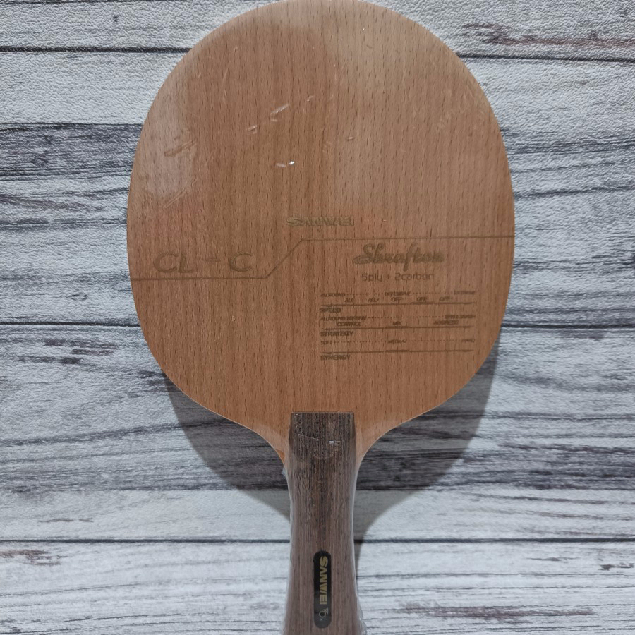 Jual Kayu Bet Pingpong Tenis Meja SANWEI SHRAFTON CLC FL Original | Shopee Indonesia