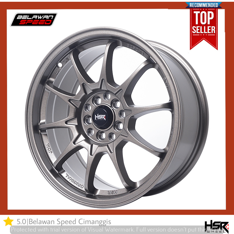 Jual VELG MOBIL RACING PELEK MODIFIKASI RING 17 HSR BOROKO SRD PCD 5X100/114,3 UNTUK NEW AVANZA ...