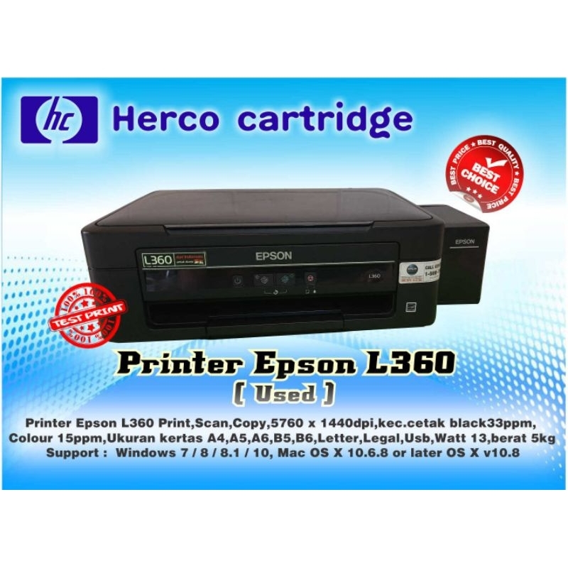 Jual PRINTER EPSON L360 | Shopee Indonesia