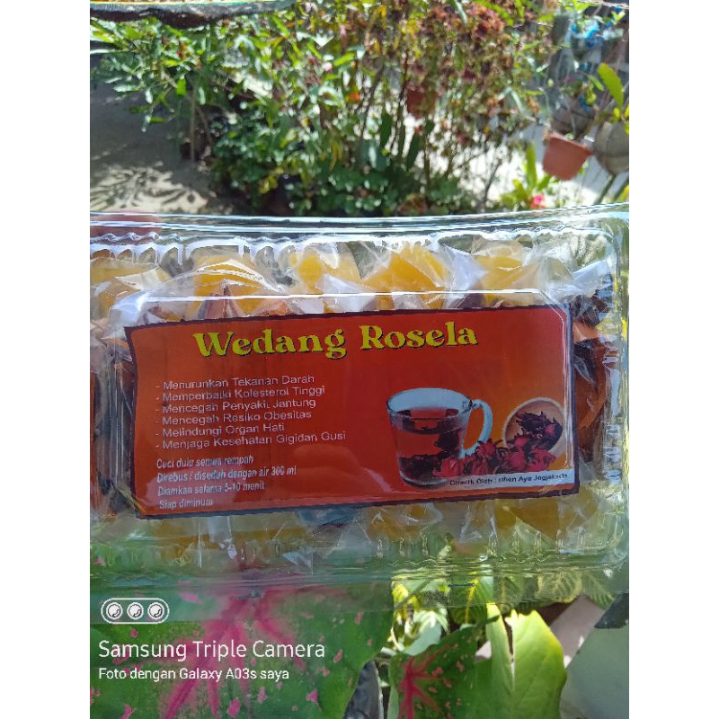Jual 10pcs Wedang KOLESTEROL ROSELLA gelas besar | Shopee Indonesia