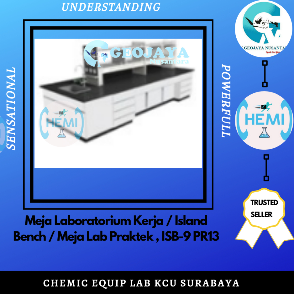 Jual Meja Laboratorium Kerja / Island Bench / Meja Lab Praktek , ISB-9 ...
