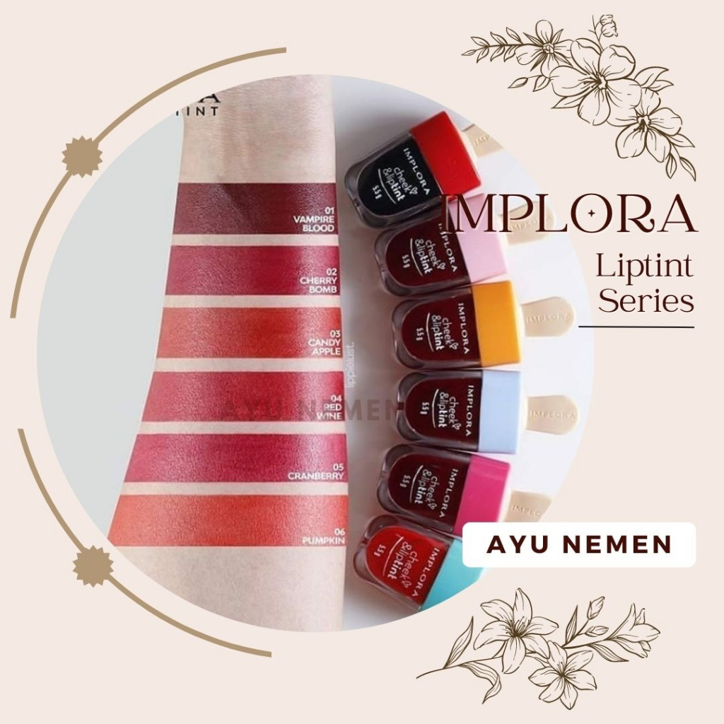 Jual LIPTIN implora / LIPTINT / LIP TINT VAMPIRE BLOOD | Shopee Indonesia