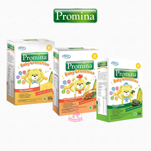 Jual 8+ PROMINA BABY MELTY BUNS/CRUNCHIES 20GRAM CHEESE/ RUMPUT LAUT ...