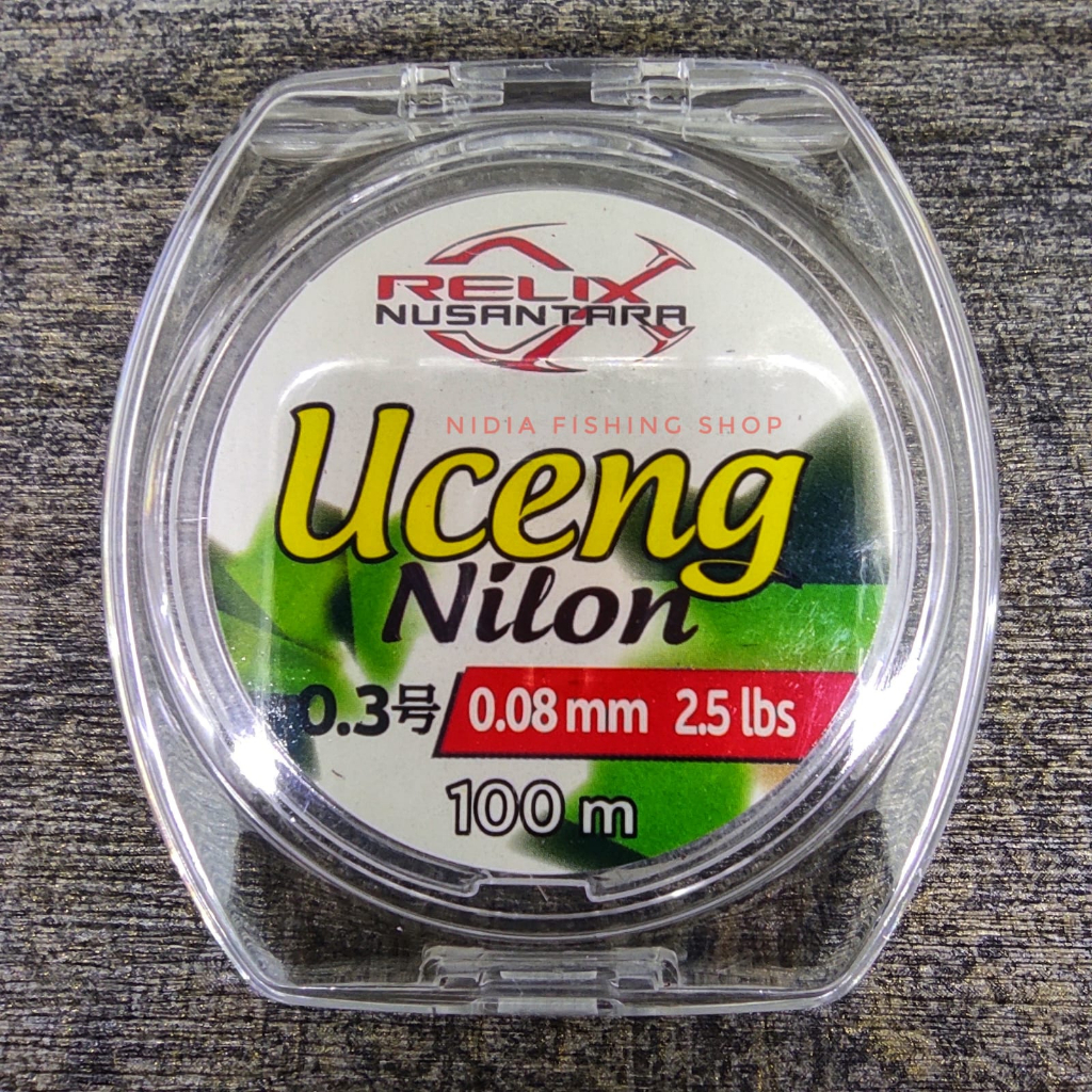 Jual Senar Pancing Nilon | Relix Nusantara UCENG 100 Meter | Shopee ...