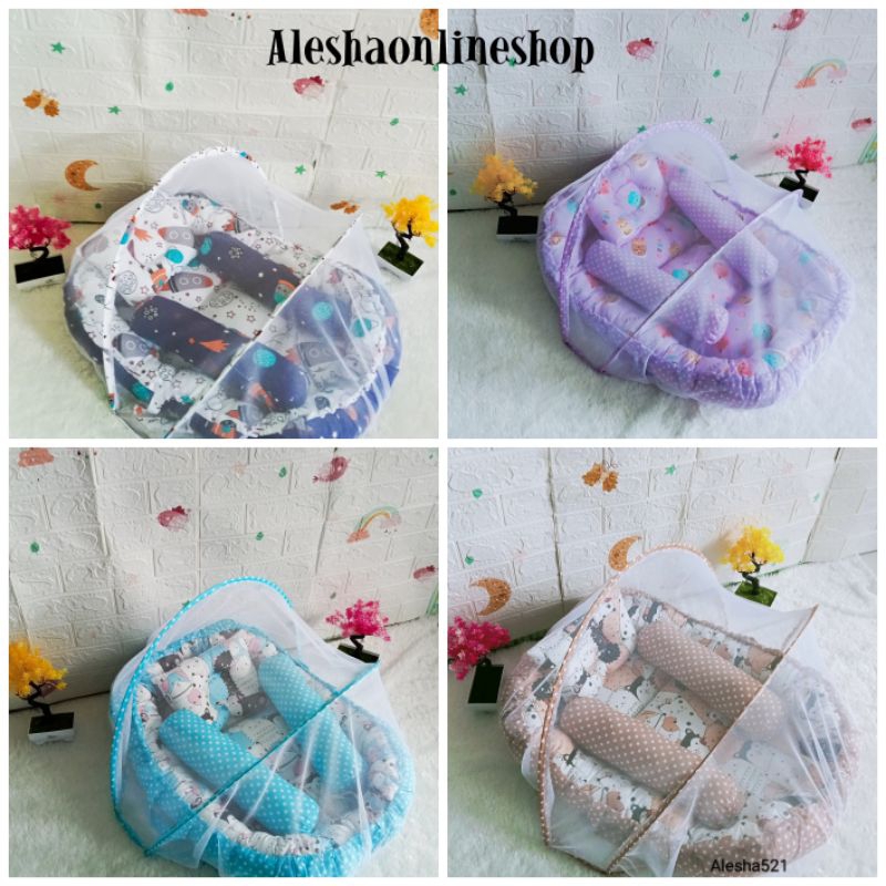 Jual KASUR BAYI BABY NEST SET BANTAL GULING LENGKAP | Shopee Indonesia