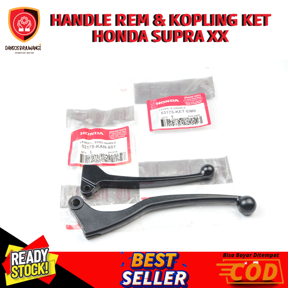 Jual Handle Rem & Kopling Satu Set Kanan Kiri Honda Supra XX - KET ...