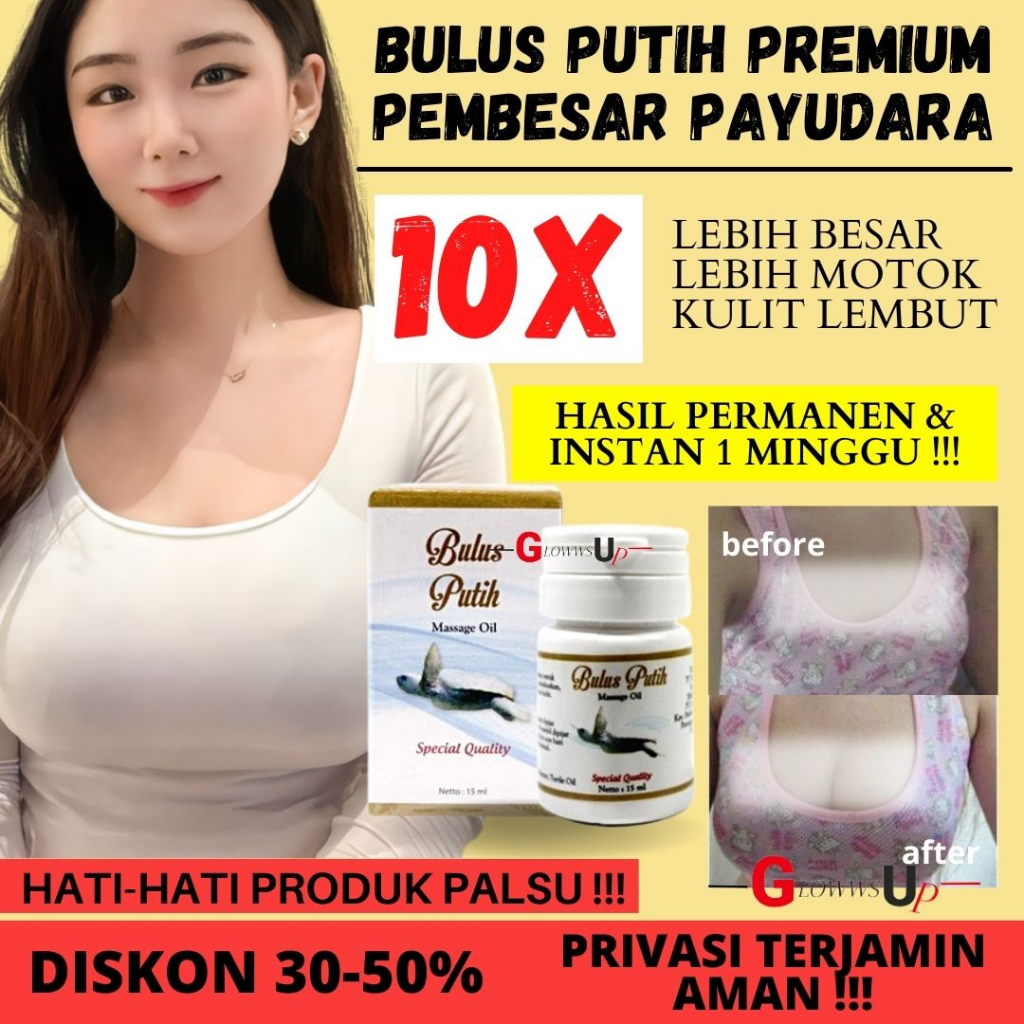 Jual MINYAK BULUS PUTIH PEMBESAR PAYUDARA PENGENCANG PAYUDARA ...