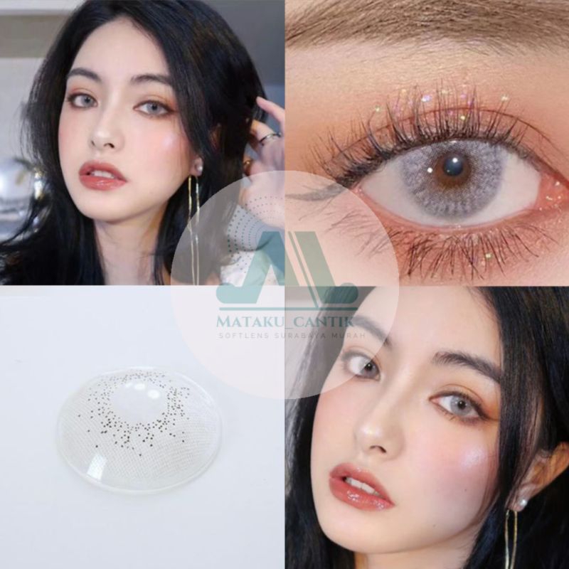 Jual Softlense Light Grey Premium Dianeter 14.5 | Softlens Minus/Normal ...