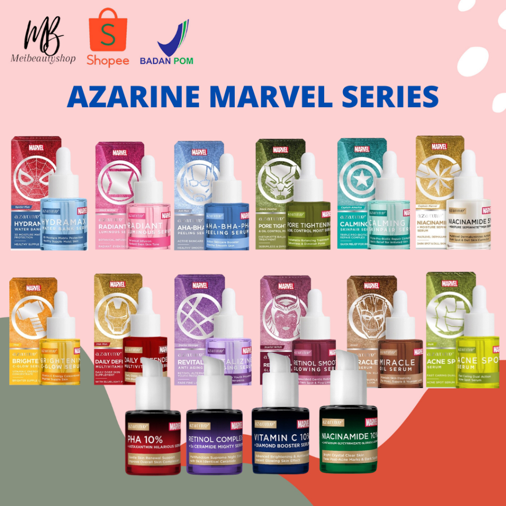 Jual Azarine Serum Edisi Marvel | Shopee Indonesia