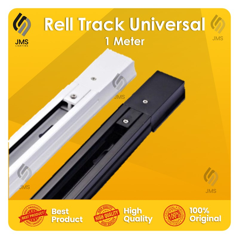 Jual RELL TRACK 1M LAMPU SOROT REL TRACKLIGHT SPOTLIGHT 1 METER Rel ...