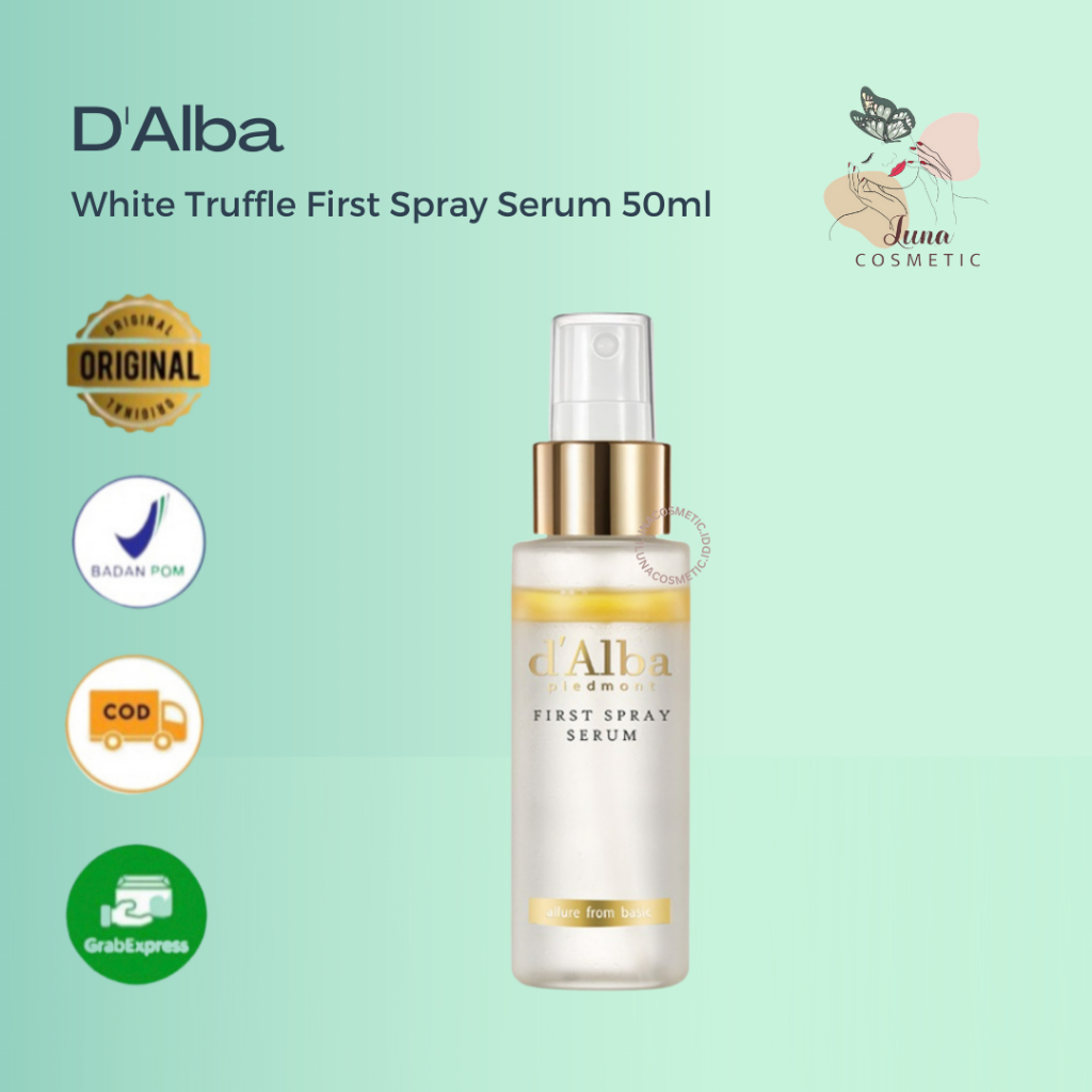 Jual d'Alba White Truffle First Spray Serum 50ml 100ml | Shopee Indonesia