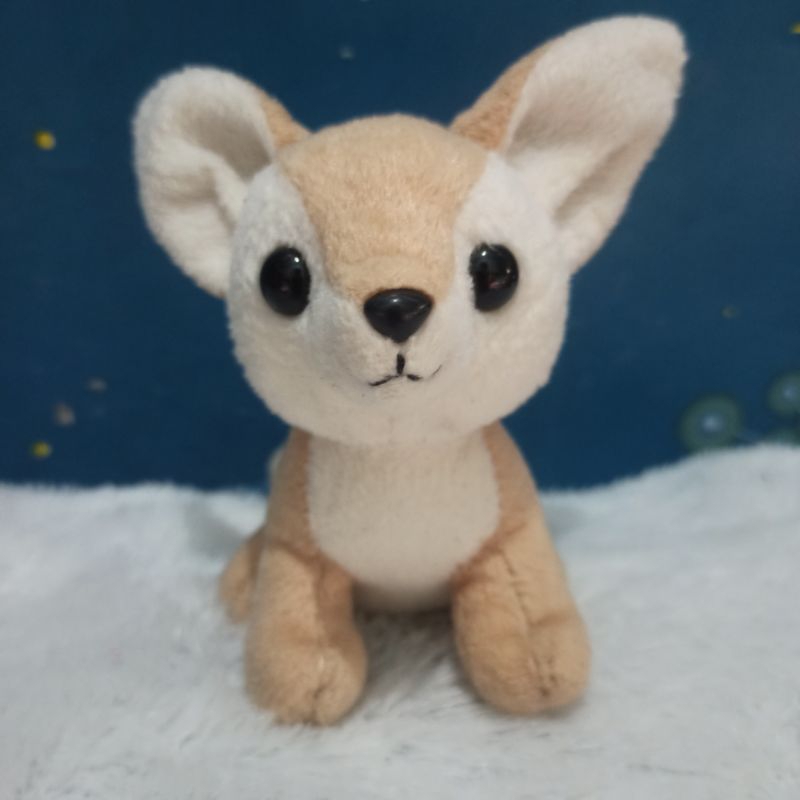 Jual boneka hewan rubah fox original everland plush doll ori | Shopee ...