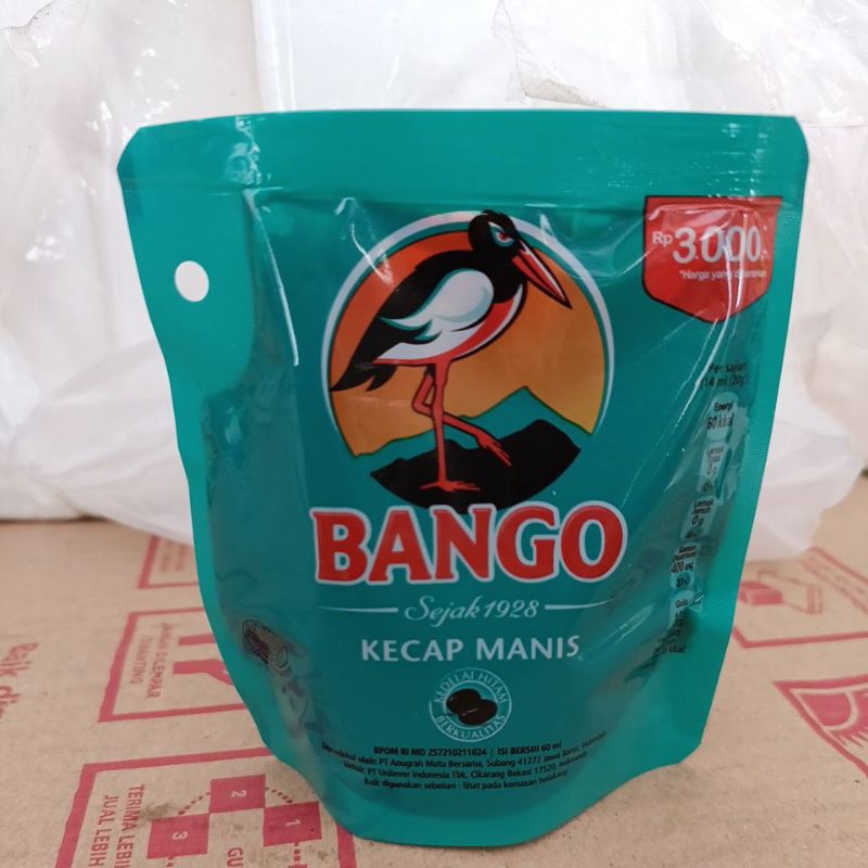 Jual KECAP MANIS BANGO MINI, KECAP BANGO 60ML | Shopee Indonesia
