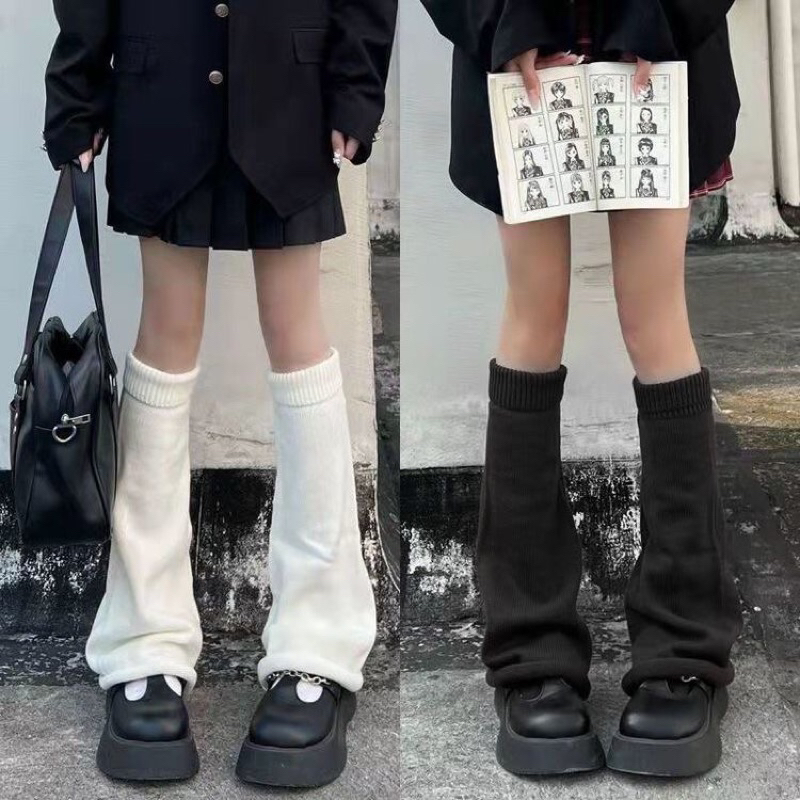 Jual [READY] LEG WARMER korean kpop kaus kaki panjang y2k acubi ...