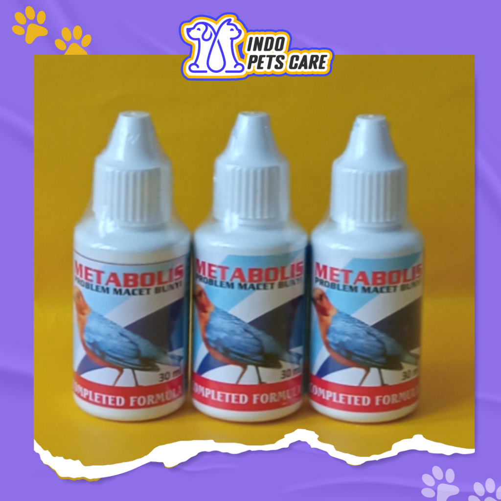 Jual OBAT ANTI MACET KICAU BURUNG - METABOLIS 30 ML ORIGINAL - ATASI ...
