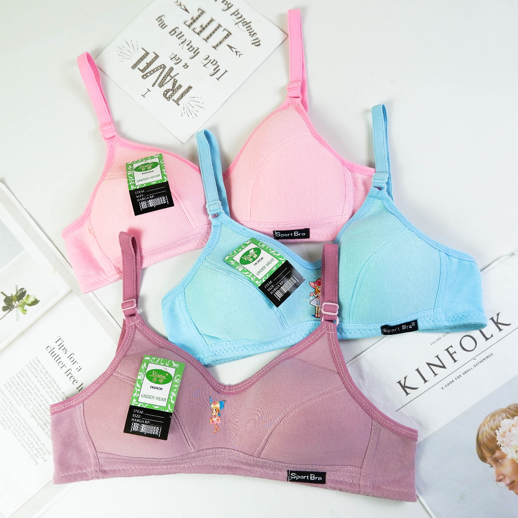 Jual Sylle - Bra Katun ABG / Remaja Tanpa Busa || Bra Pelajar SD / SMP ...