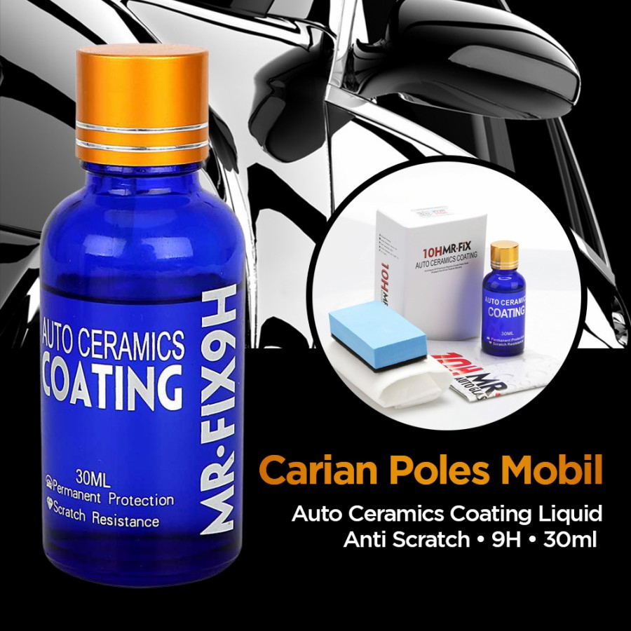 Jual CAIRAN POLES MOBIL SET PEMOLES CAR AUTO CERAMIC COATING ANTI GORES ...