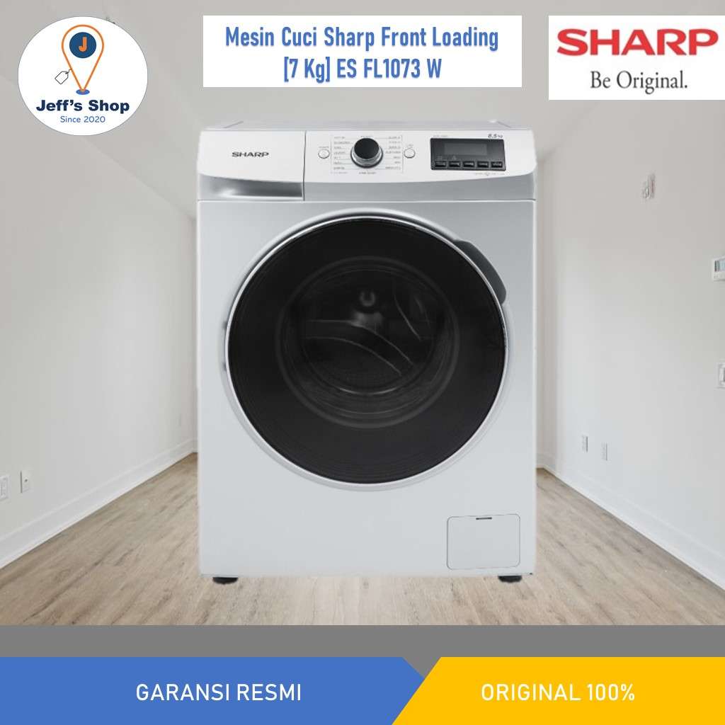 Jual Mesin Cuci Sharp Front Loading [7 Kg] ES FL1073W | Shopee Indonesia