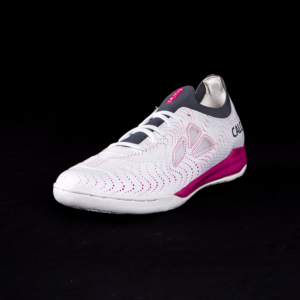 Jual Calci Sepatu Futsal Voltrix Elite - White Fuchsia | Shopee Indonesia